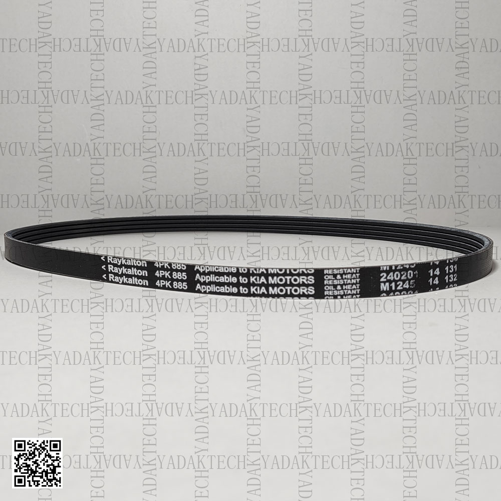 تسمه دینام تیبا 4PK 885 برند شرکتی سایپا یدک